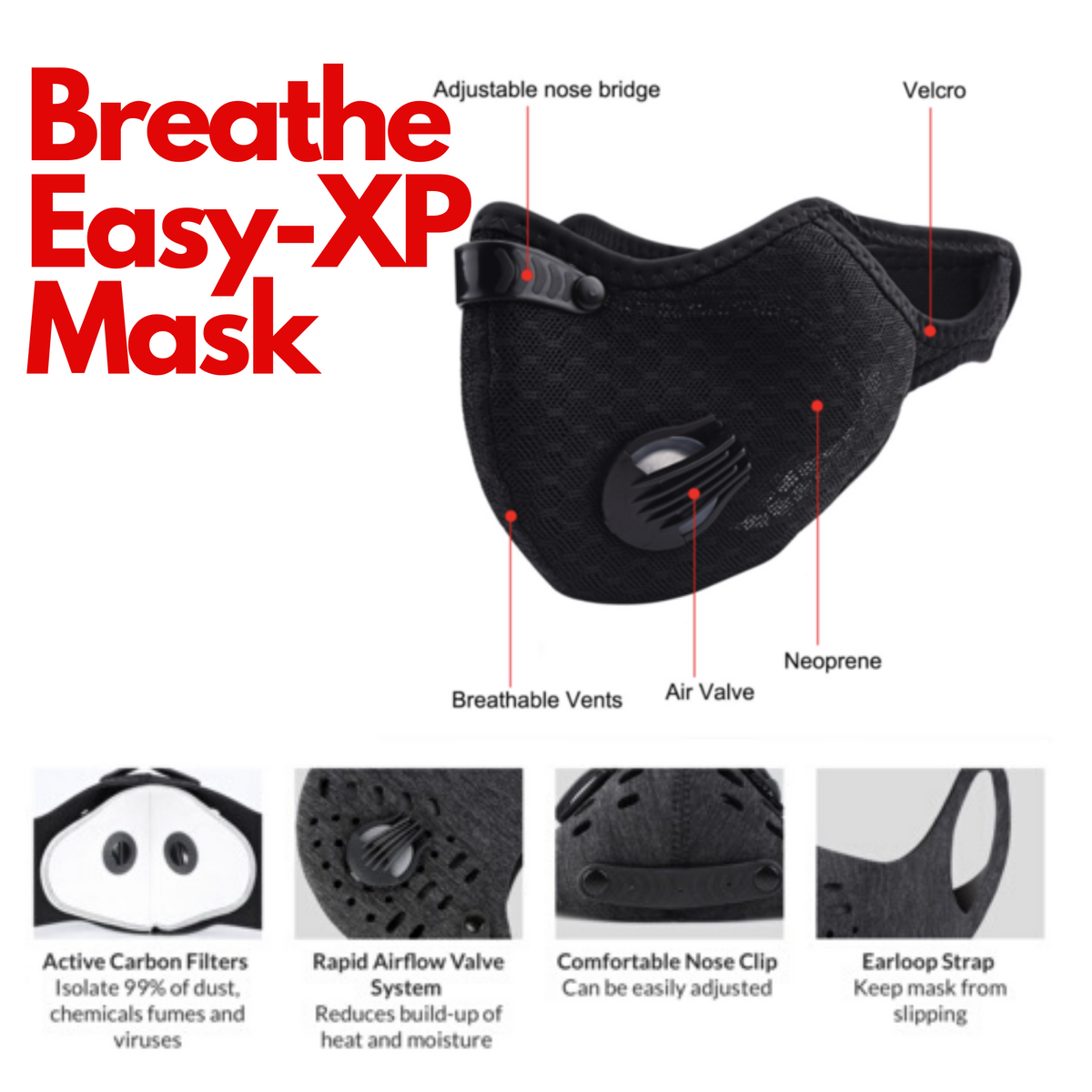 Breathe Easy-XP Mask – Limitless Bundles
